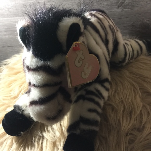 Ty | Toys | Ty Classic 5 Zulu Plush Stuffed Animal 1993 Zebra Vintage ...